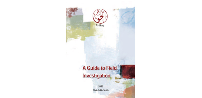A Guide to Field Investigation