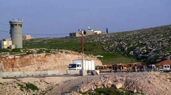 checkpoint palestine